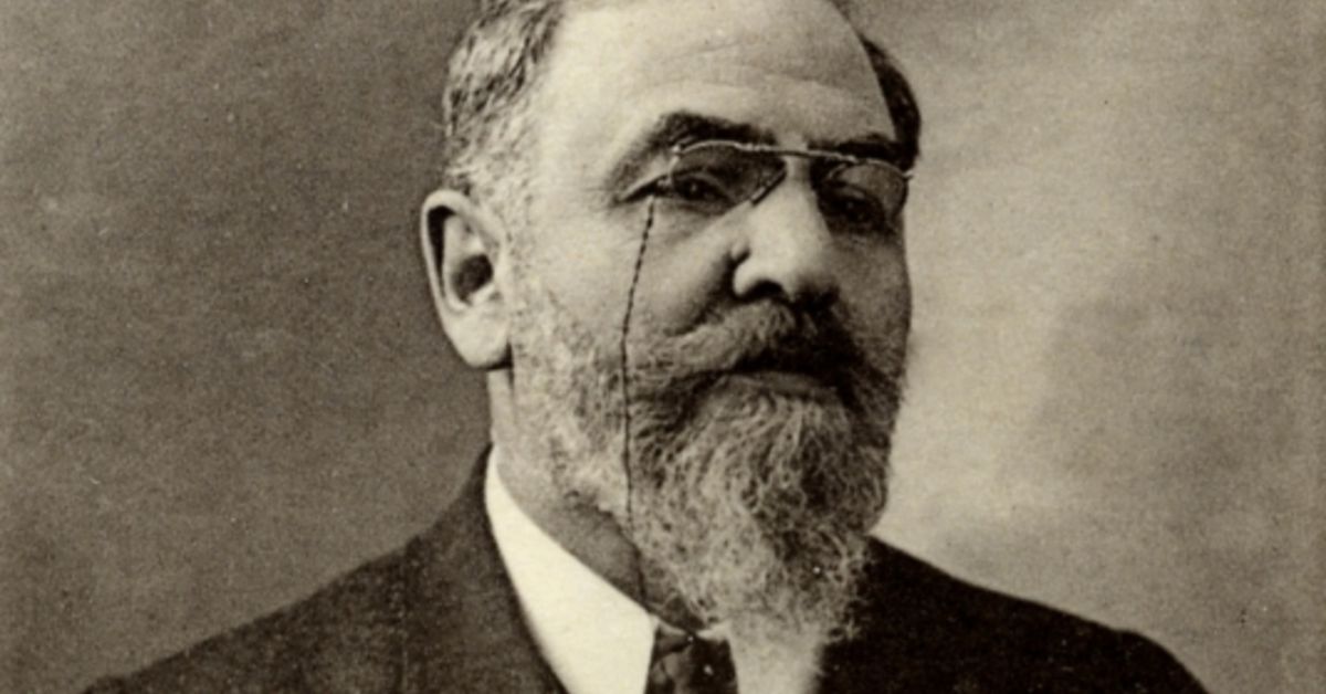 Léon BOURGEOIS (1851-1925), sénateur de la Marne, Président du Sénat ...
