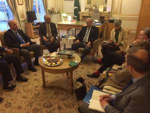 Groupe France-Pakistan : Entretien avec M. Mian Raza Rabbani, Président ...