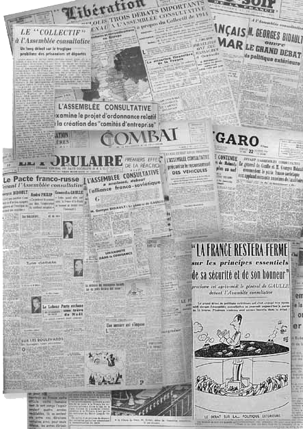 Revue de presse de la Libération | Sénat